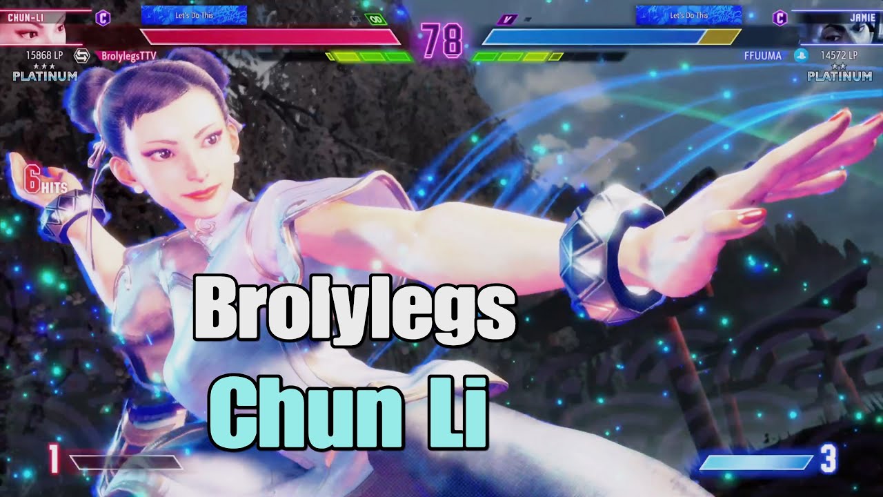 Street Fighter 6 Brolylegs (Chun Li) Vs Fuma (Jamie) - YouTube