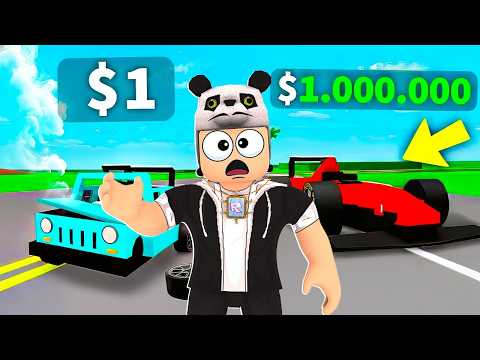 1 Dolar vs 1 Milyon Dolarlık Yarış Medeniyeti! - Roblox Brookhaven