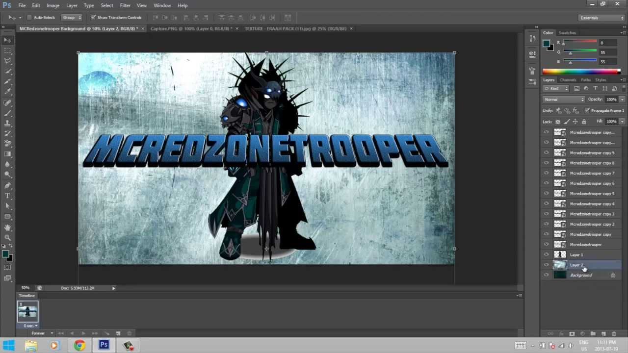 MCRedzonetrooper AQWorlds Desktop Background Speedart! - YouTube