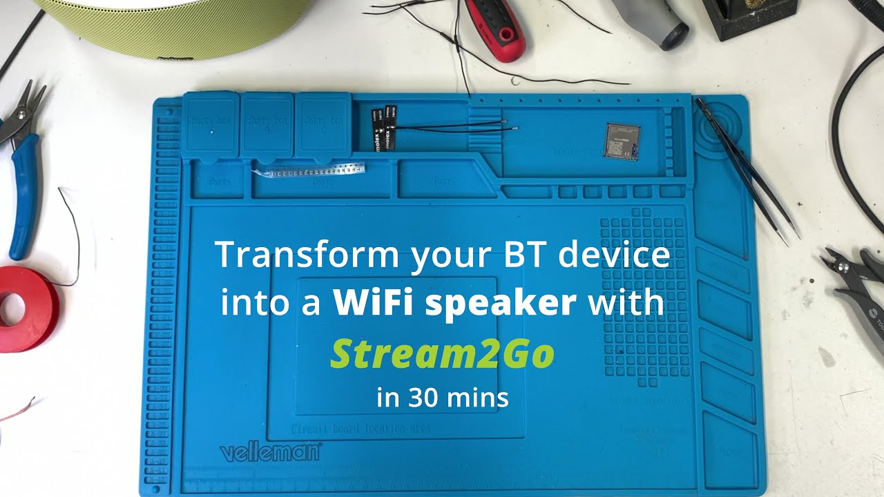 Stream2Go: Transform your Bluetooth device into a WiFi speaker - YouTube