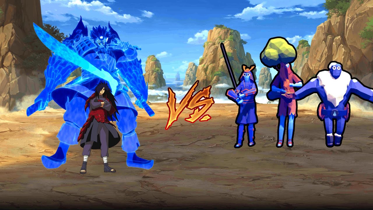 Naruto - Madara Uchiha Vs Units In TABS | Totally Accurate Battle ...