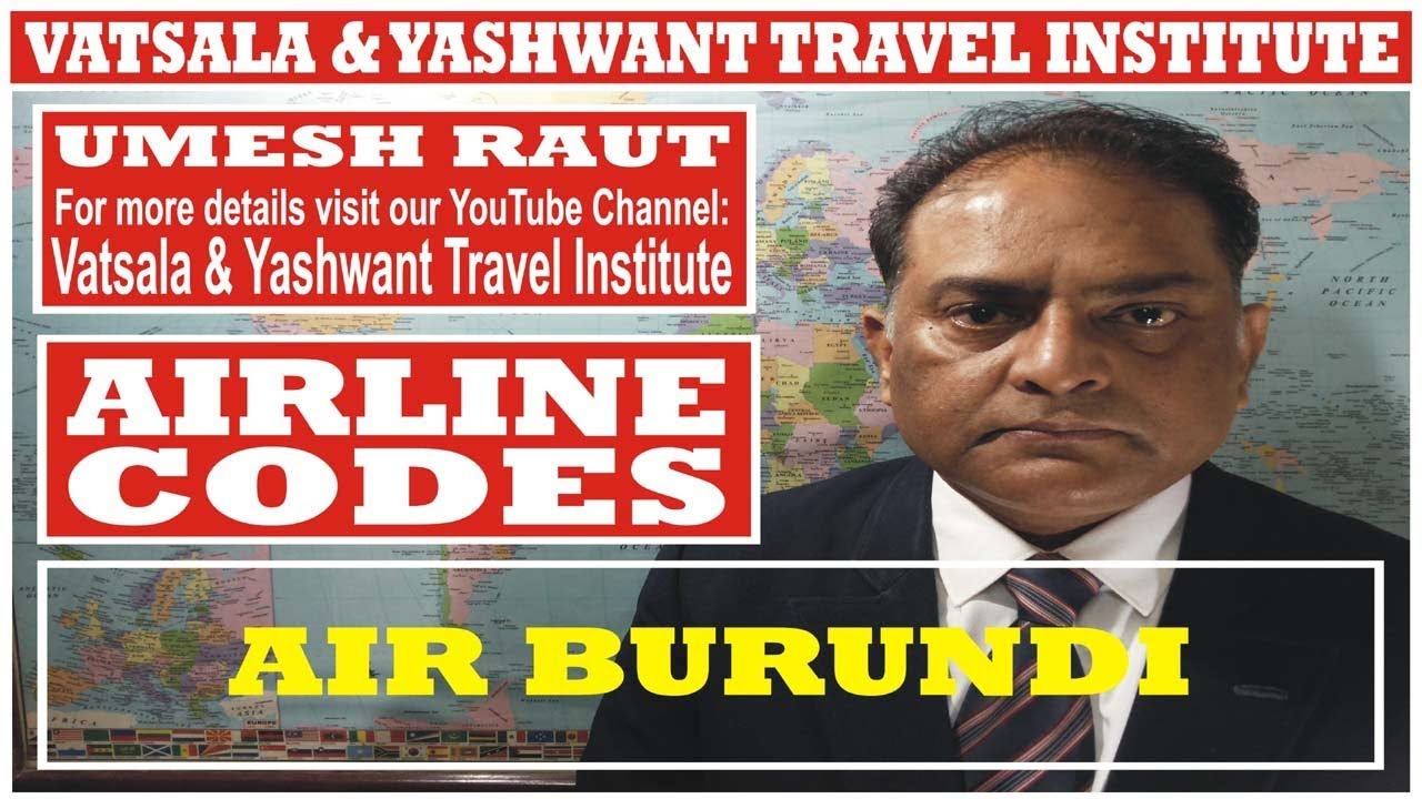 AIR BURUNDI | AIRLINE CODES || for || AIRLINE TICKETING COURSE - YouTube