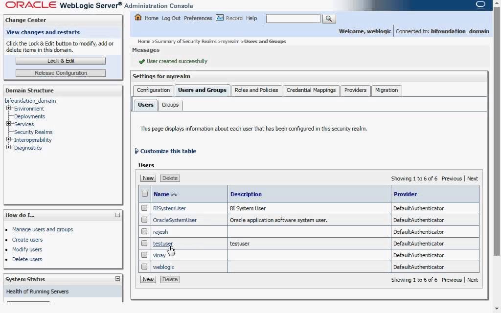 How to create an User in OBIEE | OBIEE | OBIEE Training - YouTube