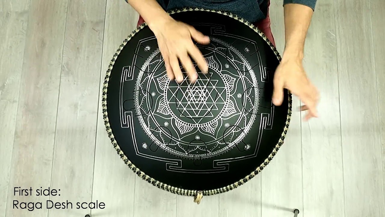 GUDA DRUM Double Raga Desh scale / Major Pentatonic scale - YouTube