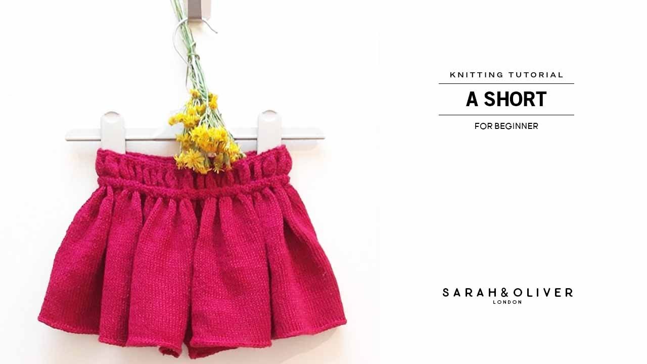 knitting shorts, how to knit a shorts, 아이옷뜨기, 바지뜨기, 대바늘 [PART3] - YouTube