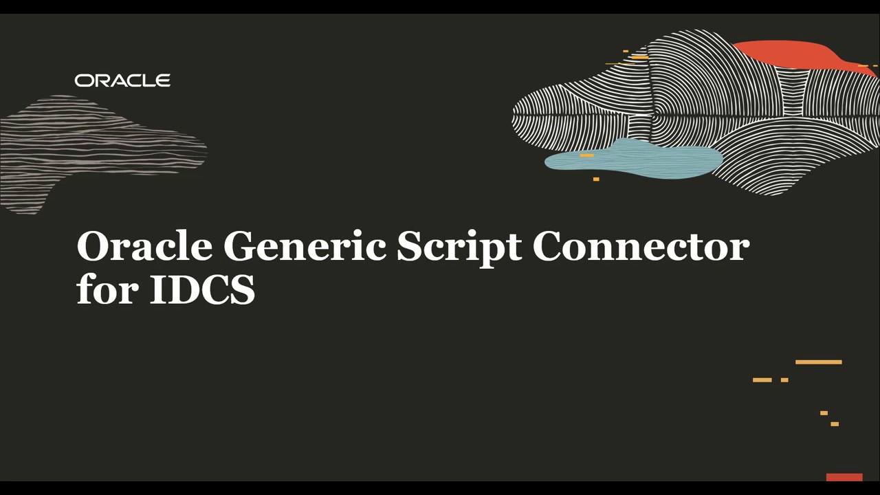Generic Scripting Connector - YouTube