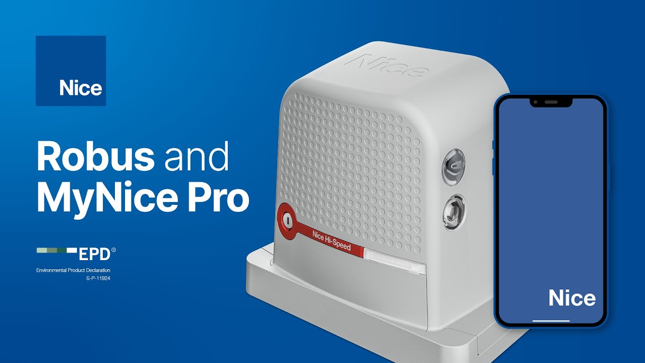 Robus & MyNice Pro: How to configure and get started - YouTube