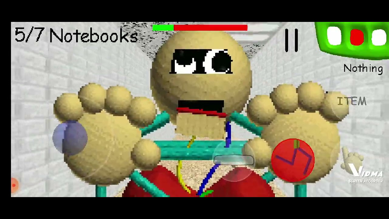Baldi can't stop laughing android - YouTube