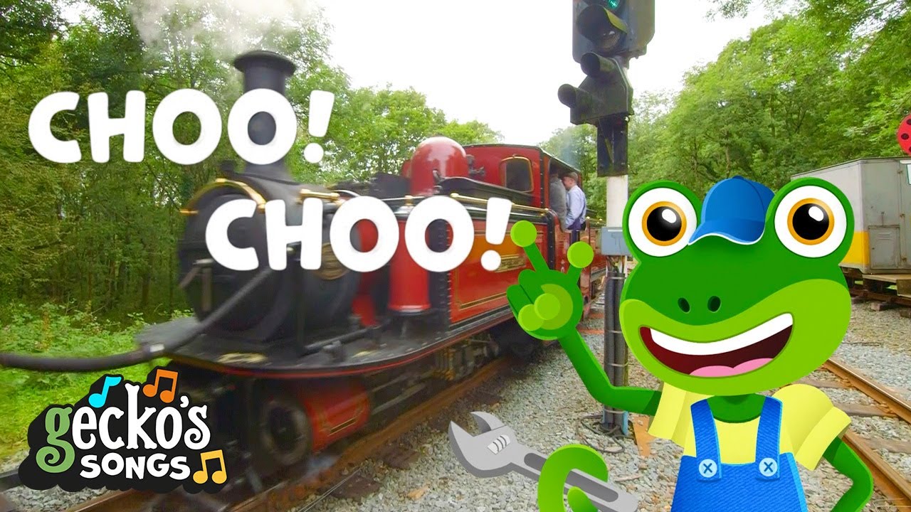 Steam Train Song 🚂 | Sing Along Songs and Nursery Rhymes for Kids ...