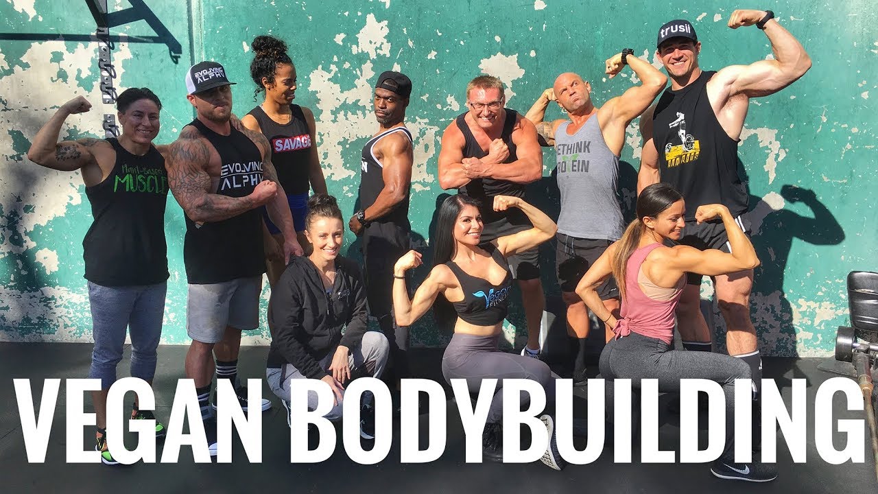 VEGAN BODYBUILDERS AT THE LA FIT EXPO | VLOG - YouTube