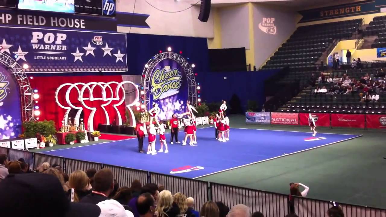Torrey Pines Pee Wee Falcons Cheer Team_Nationals_Florida_12-2010 - YouTube