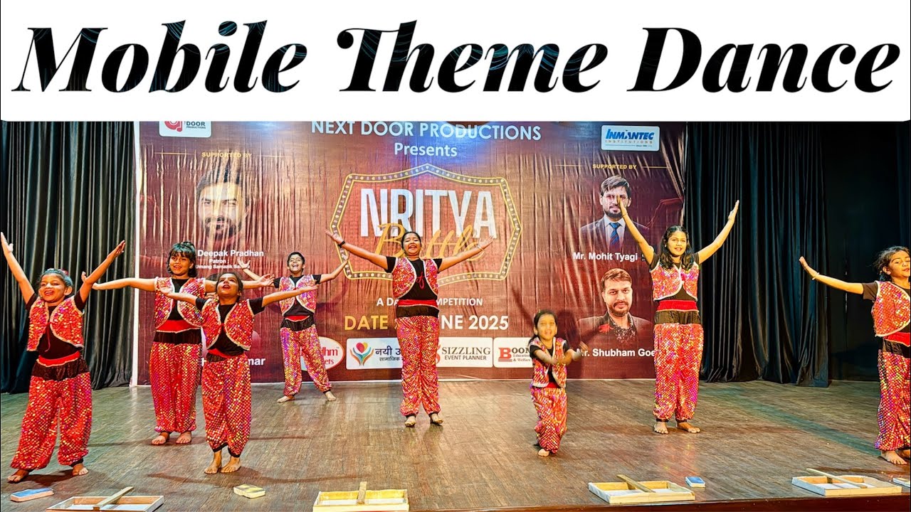 Mobile Theme Dance | By | The Best Junior Group - YouTube