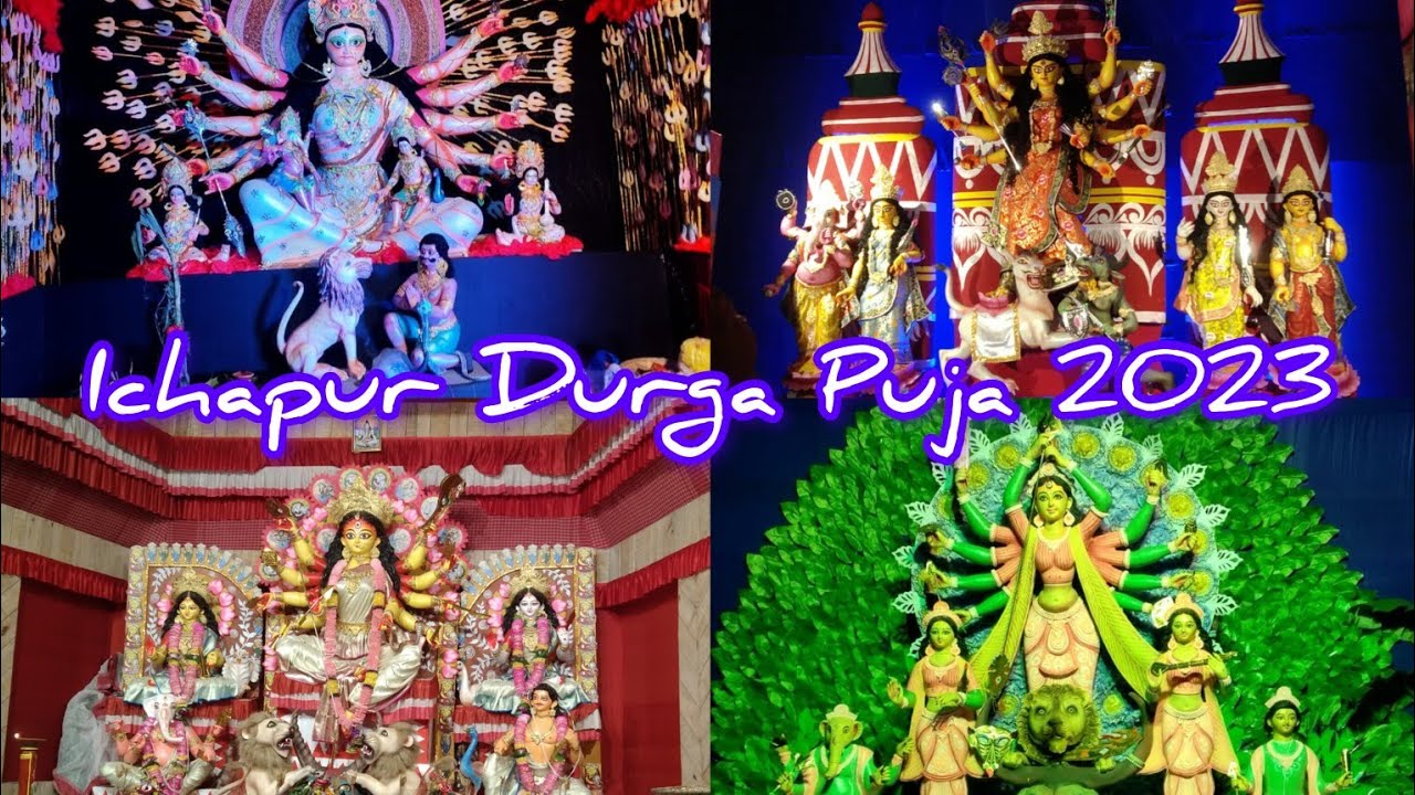 Ichapur Durga puja 2023 || Ichapur best durga puja pandel hopping 2k23 ...