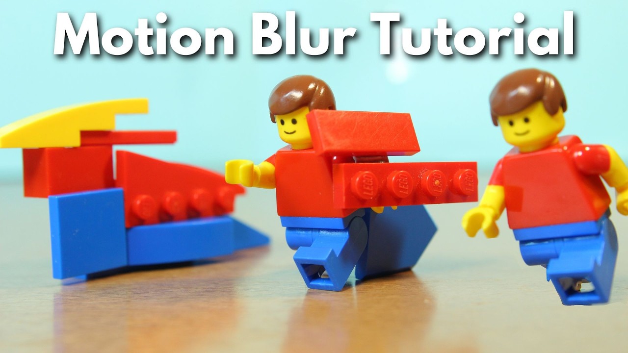 Motion Blur and Run Cycles for Lego Stop Motion - YouTube
