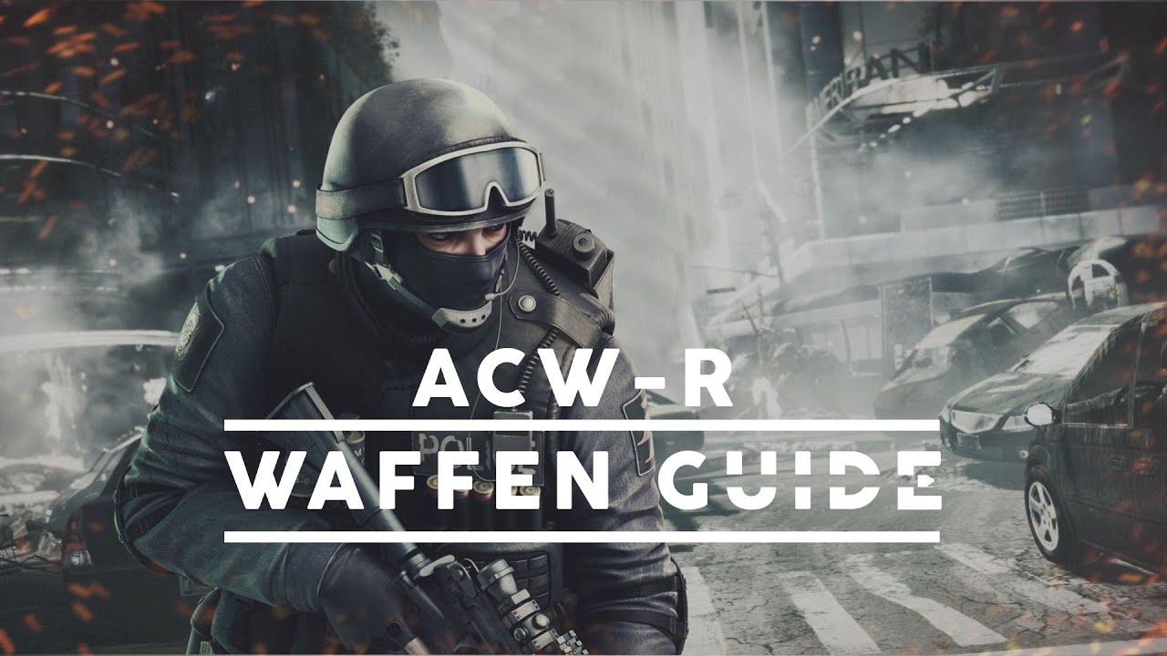 Battlefield Hardline ACW-R Waffen Guide / Karabiner Guide (BFH Gameplay ...