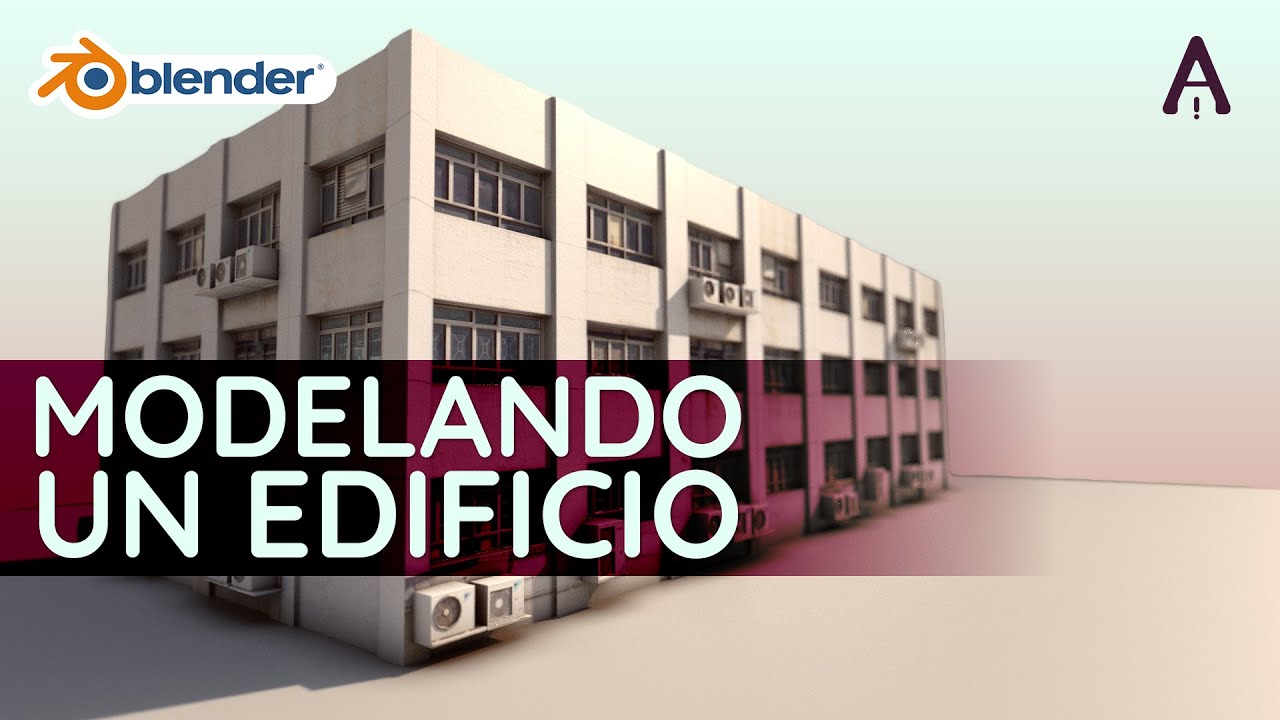 ¿Cómo modelar un edificio en blender? | Tutorial Blender - YouTube