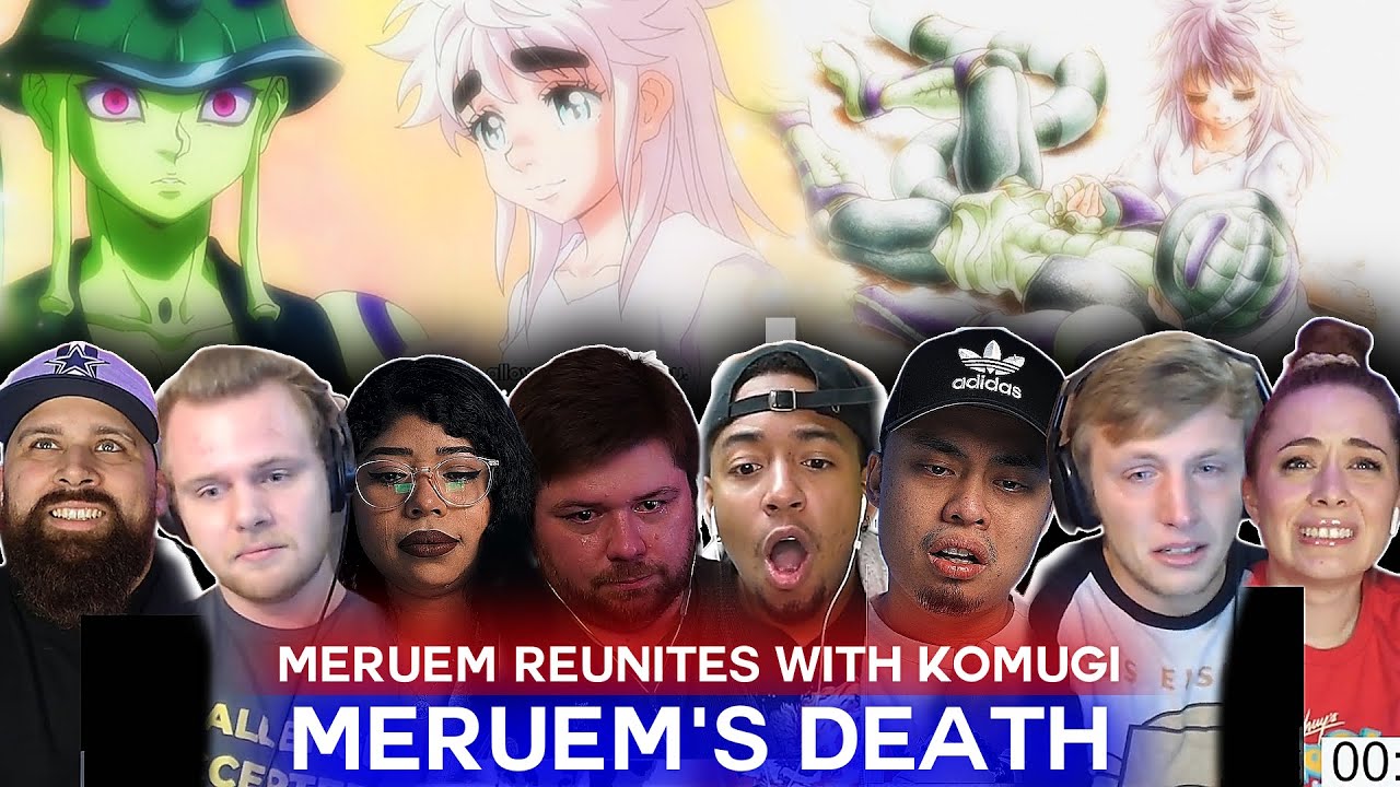 Meruem's Final Moments | HxH Ep 135 Reaction Highlights - YouTube