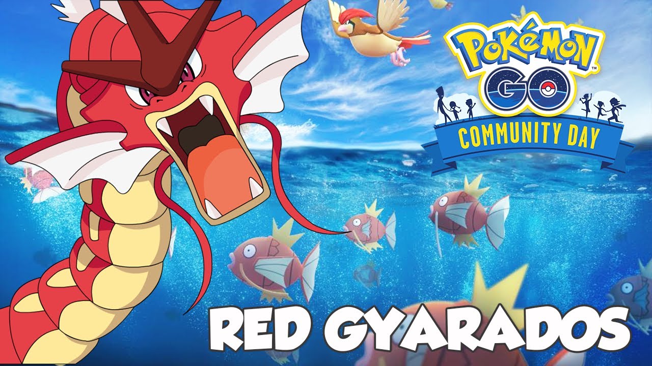 O DIA DO RED GYARADOS - Pokémon GO Capturando Shiny #206 - YouTube