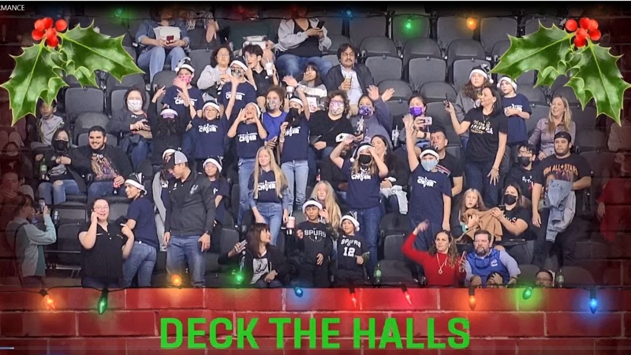 Spurs Halftime Performance- 12/12/2021 - YouTube