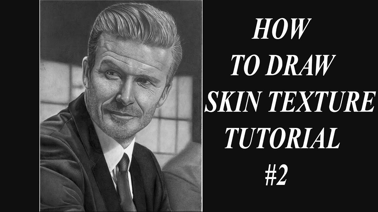 HOW TO DRAW SKIN TEXTURE-TUTORIAL #2 BY SSP - YouTube