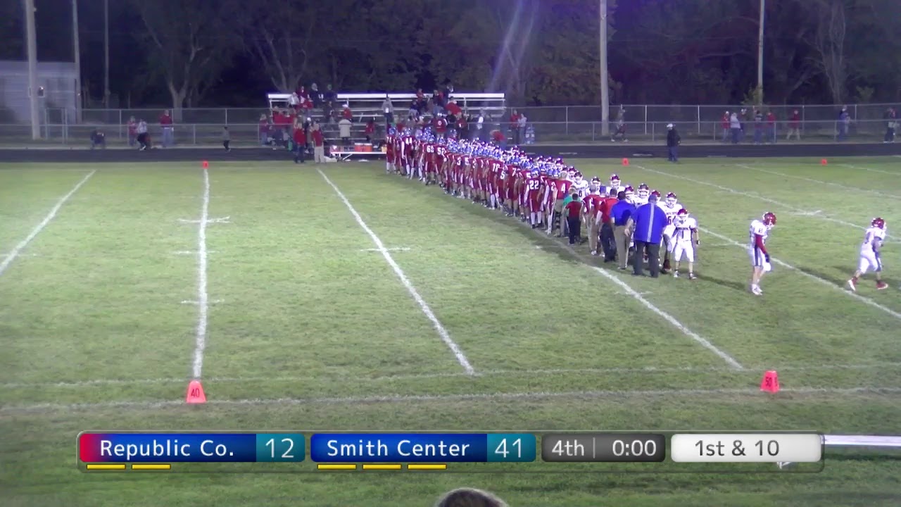 Smith Center Redmen Vs. Republic County Buffalos - YouTube
