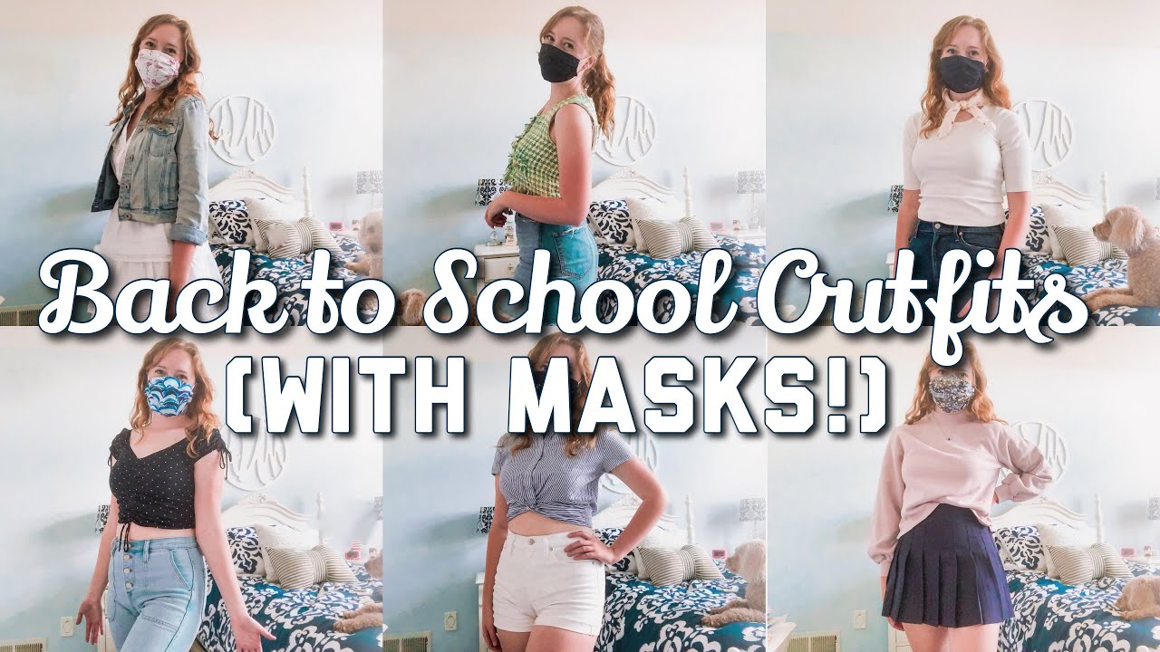 Back to School Lookbook 2020 (With masks!) | Abby Urban - YouTube