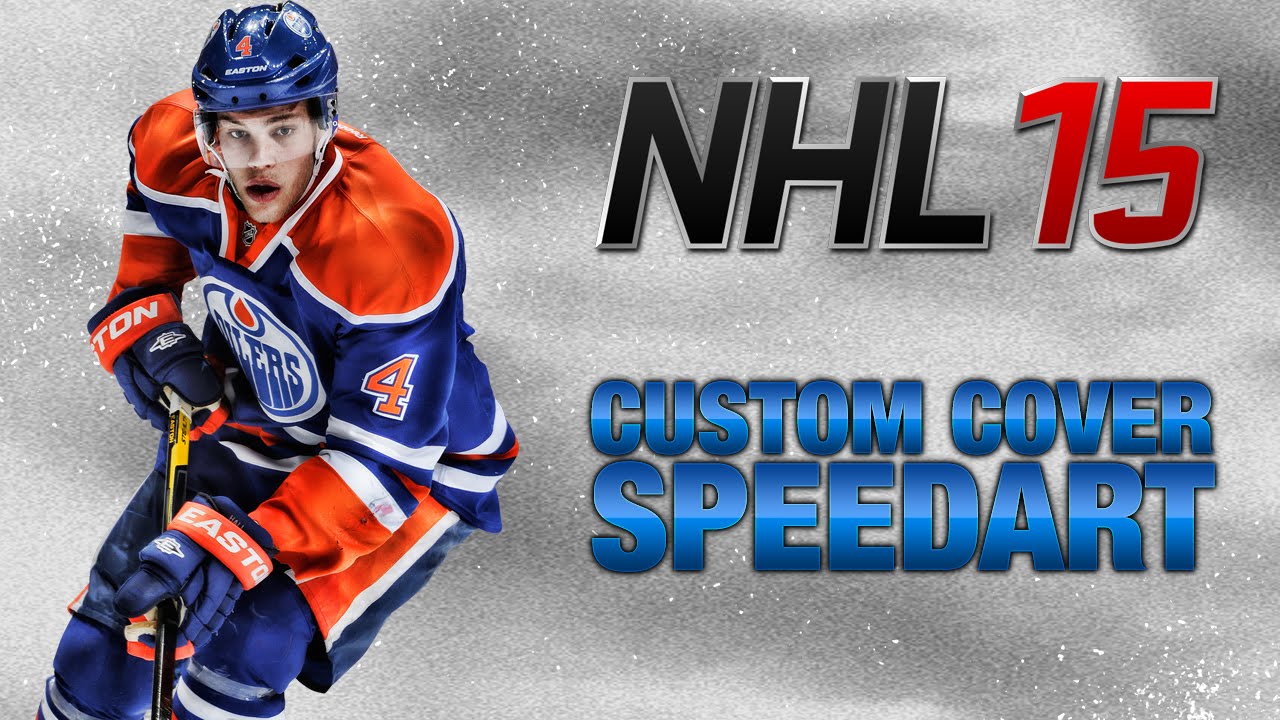 Custom NHL 15 Cover - Speed Art | Taylor Hall - YouTube
