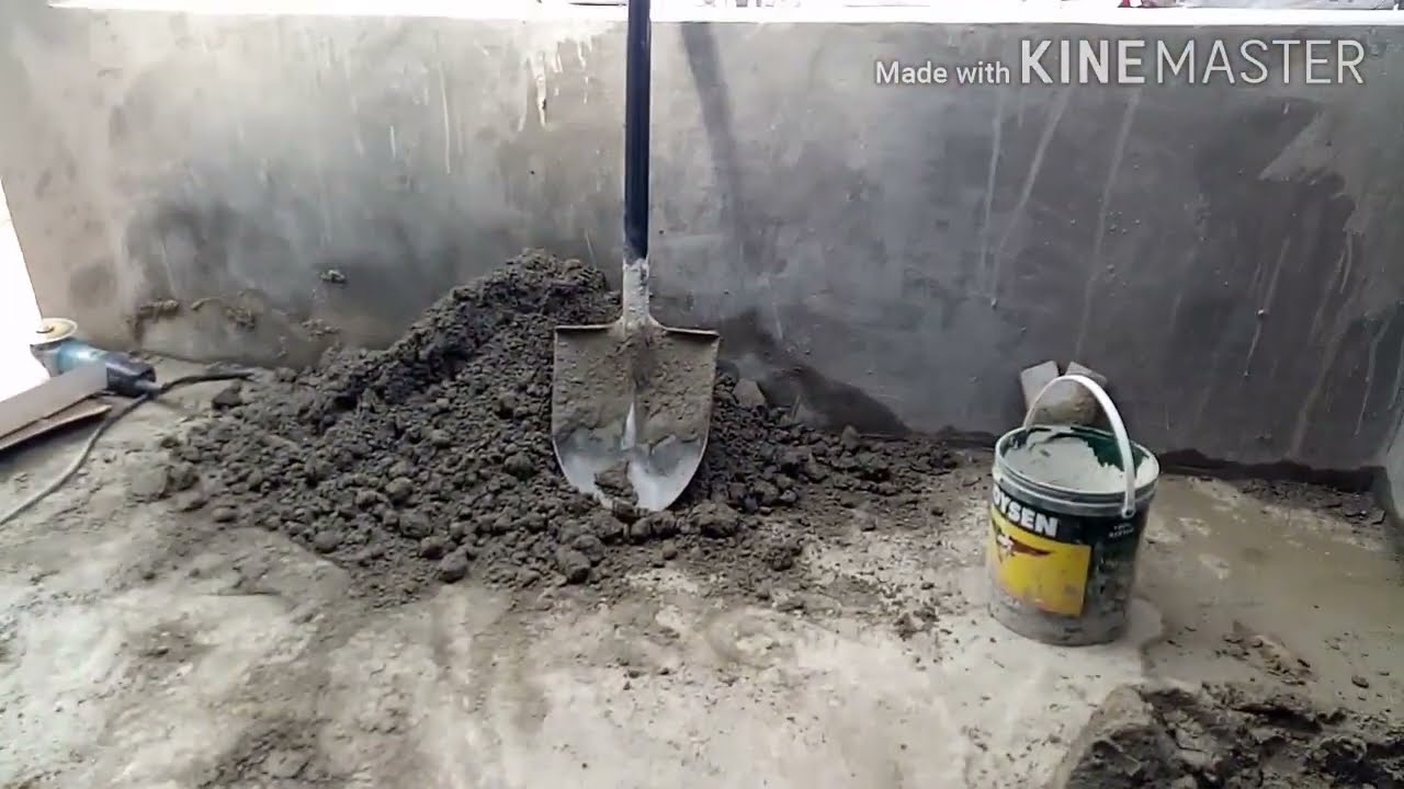 Tiles Installation Using DRY - PACKED METHOD - YouTube