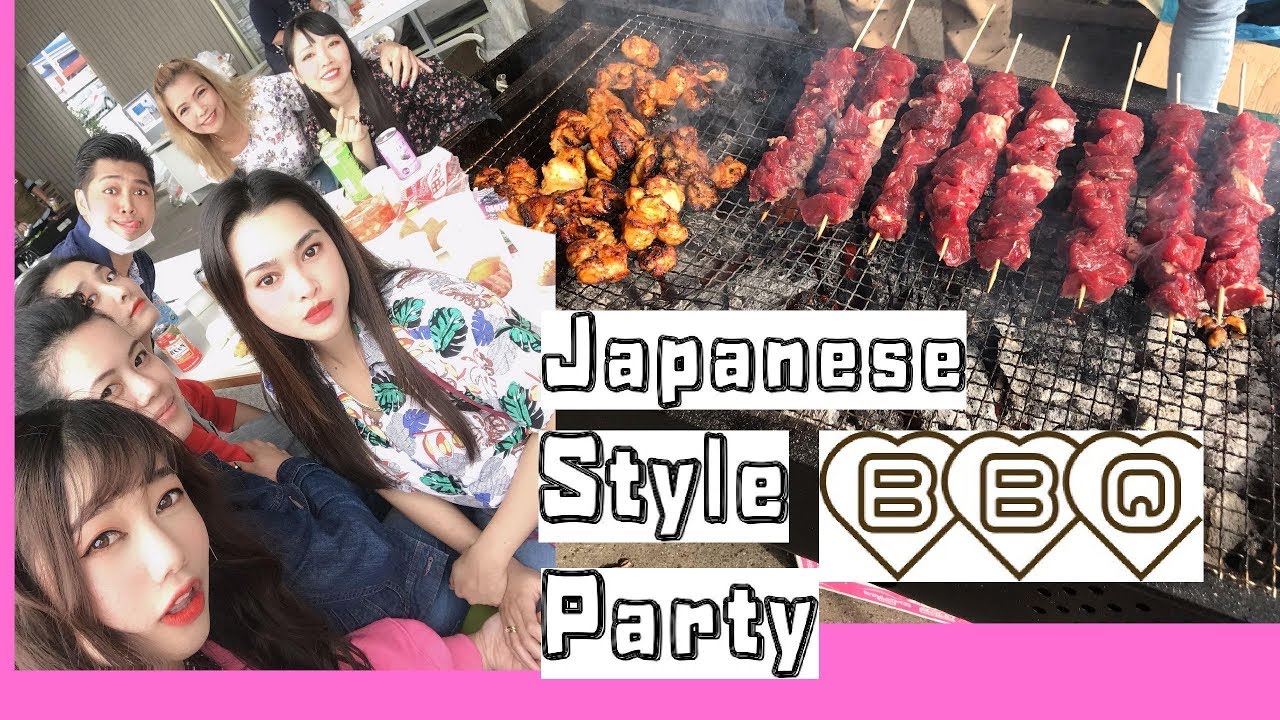Japanese Style Barbecue Party - YouTube
