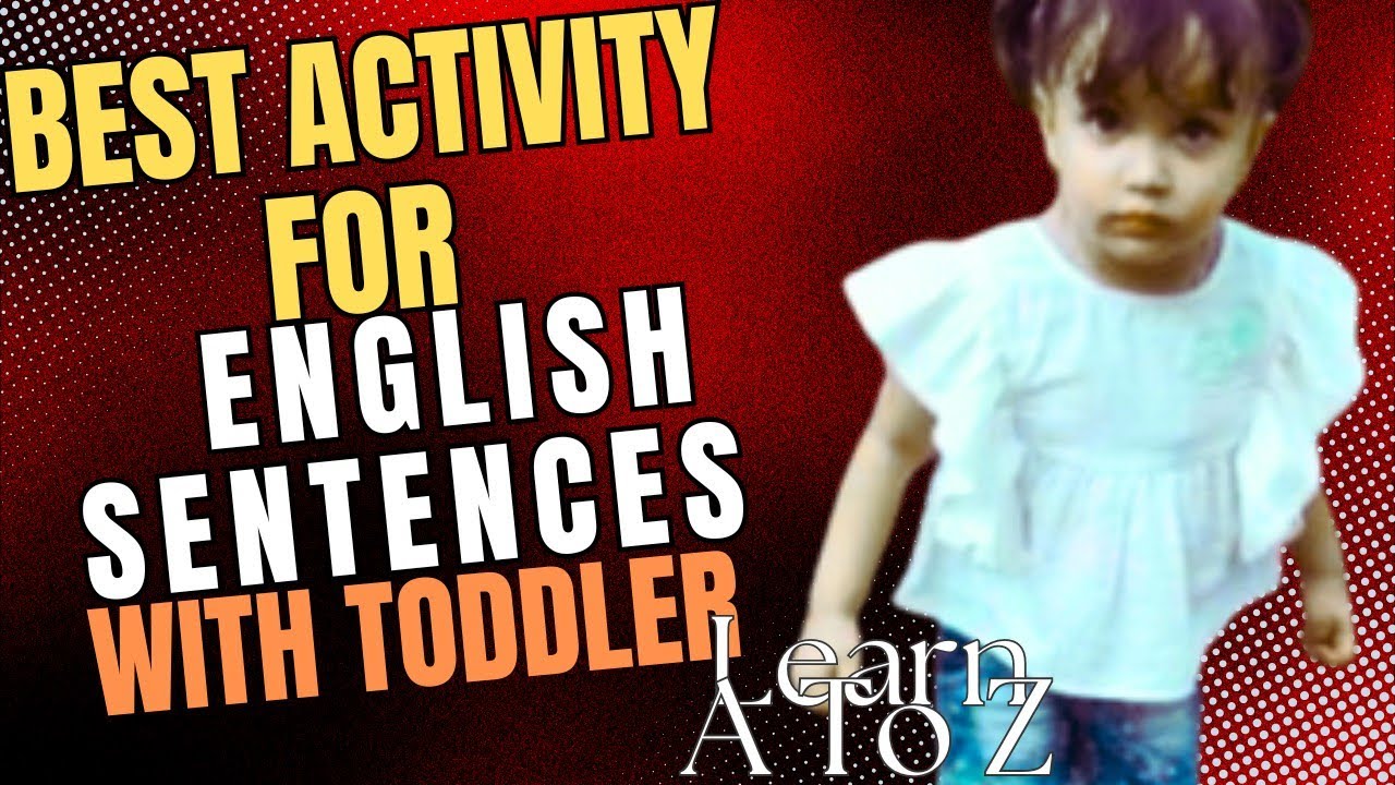 Toddler's Best Activity For English ||A to Z ||Use Of This #3years # ...
