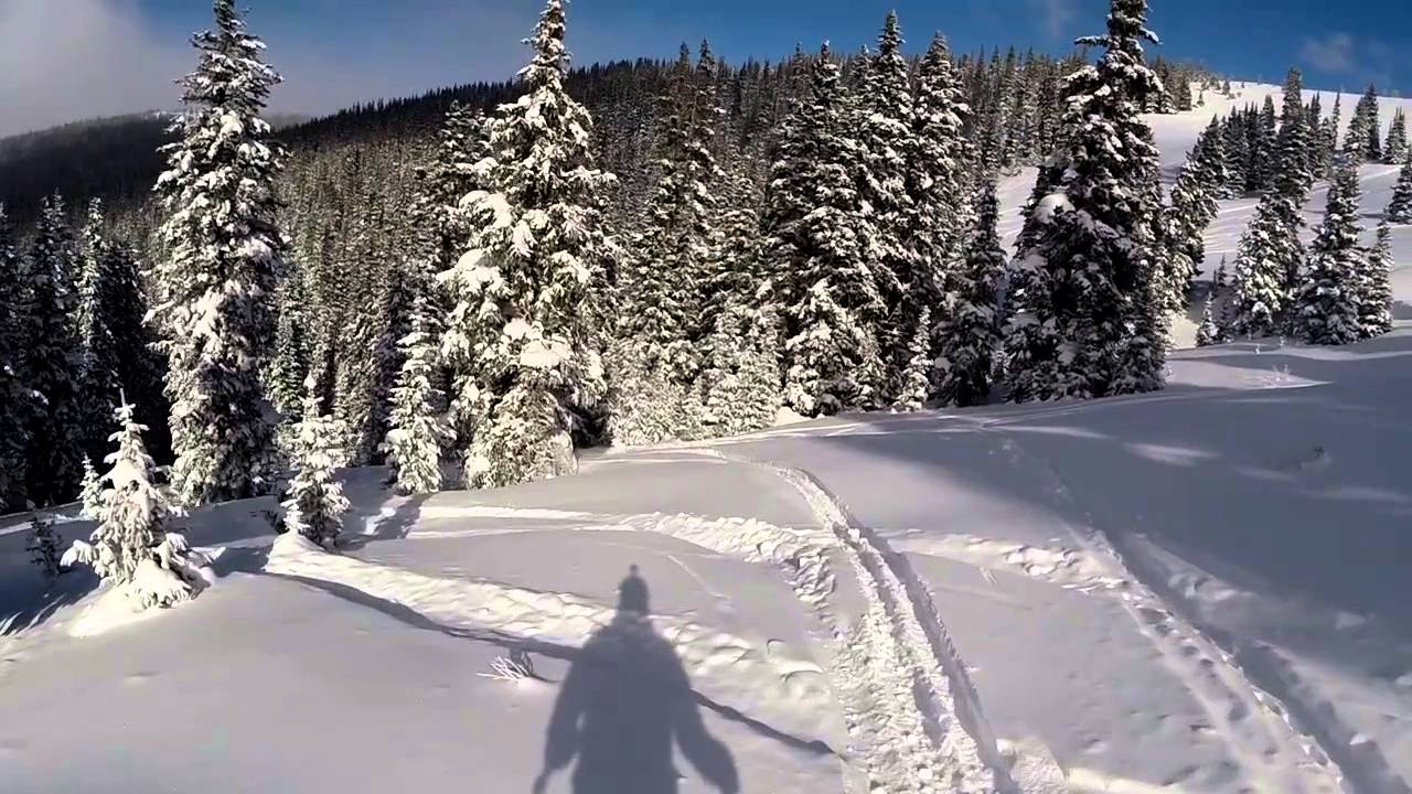 Skiing Bergman Bowl - YouTube