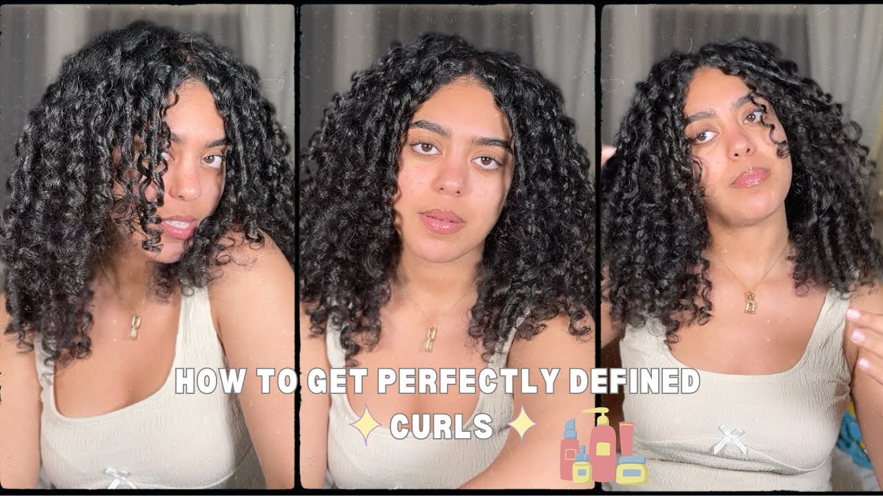 How To Get Perfectly Defined Curls | 3A/3B Curly Hair - YouTube