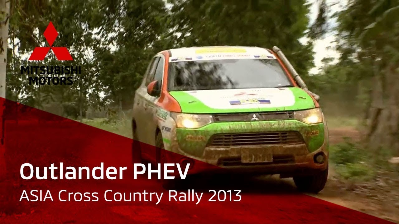 Mitsubishi Outlander PHEV | ASIA Cross Country Rally 2013 - YouTube