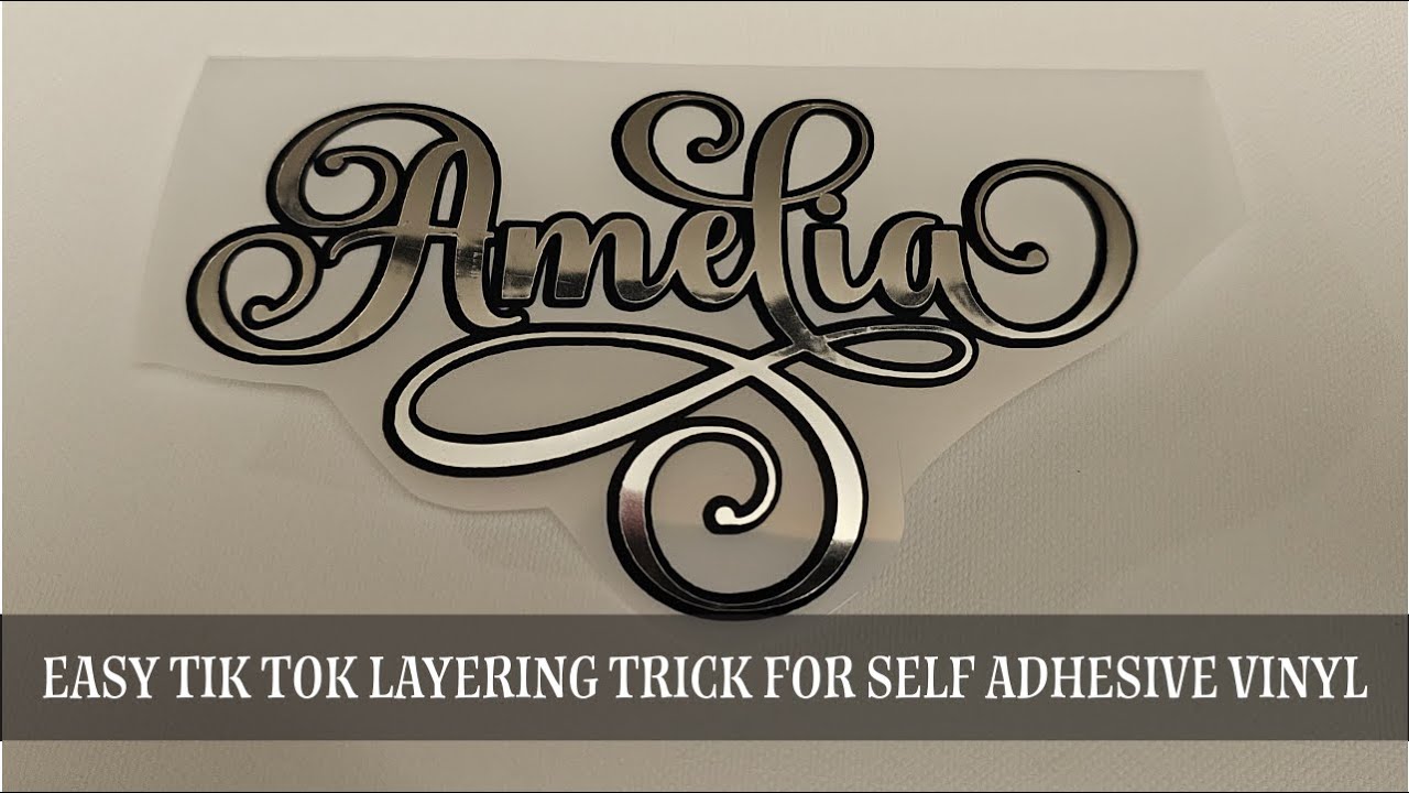 Easy Tik Tok Vinyl Layering Trick I wish I had learned Years Ago - YouTube