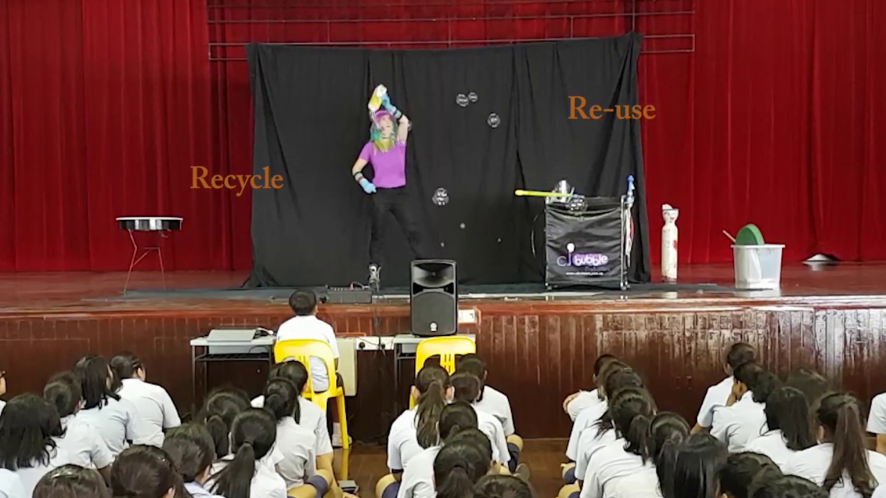 CJ's Science Bubble Show - School Assemblies - 2017 - YouTube