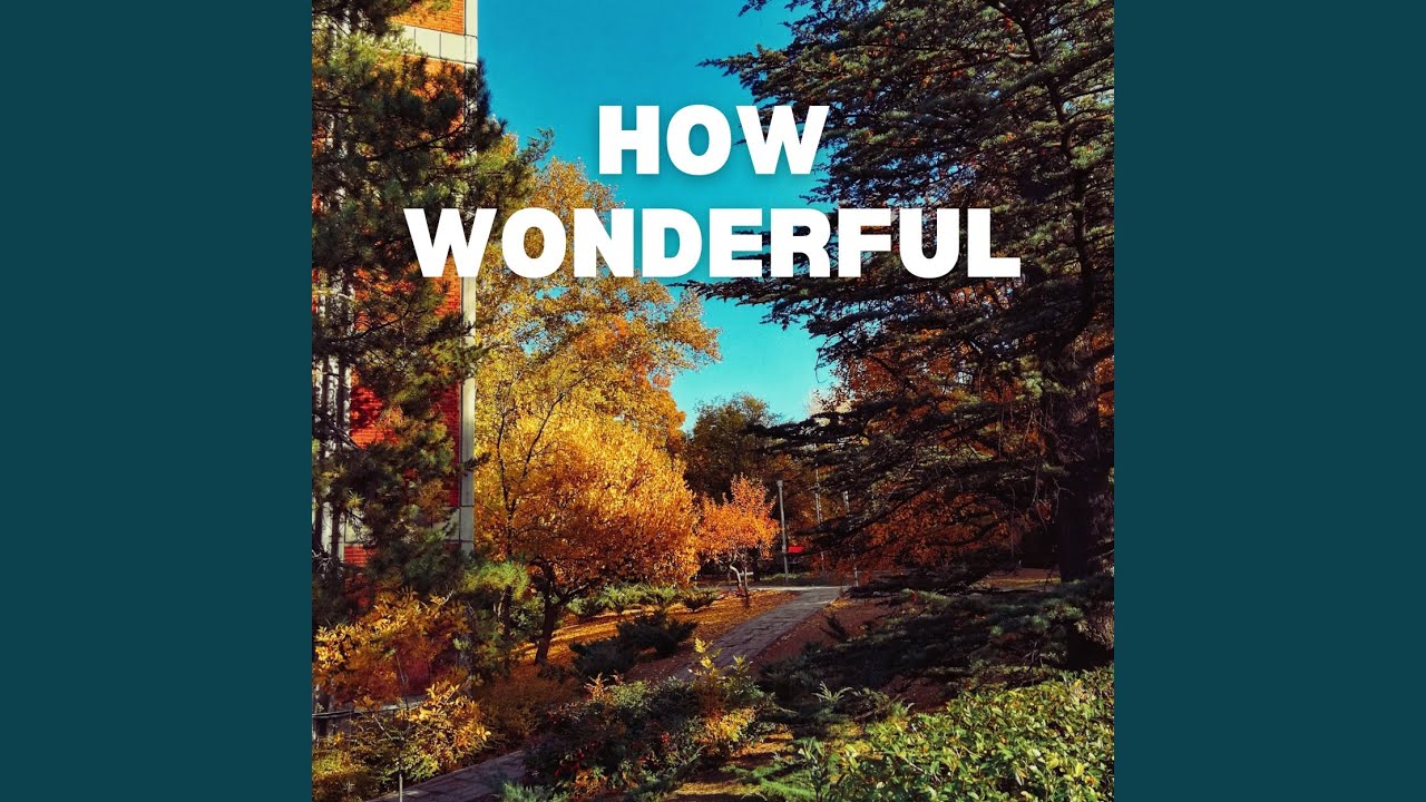 How Wonderful - YouTube