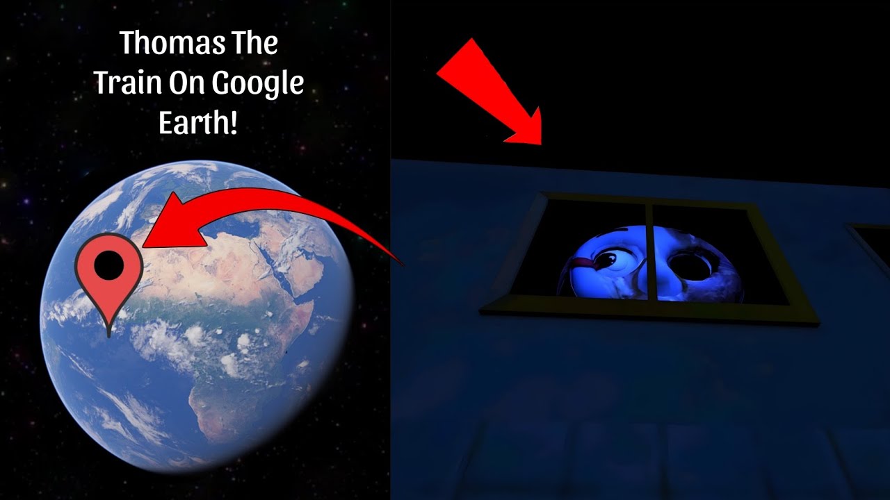 Found Thomas The Train On Google Earth! 🤯 - YouTube