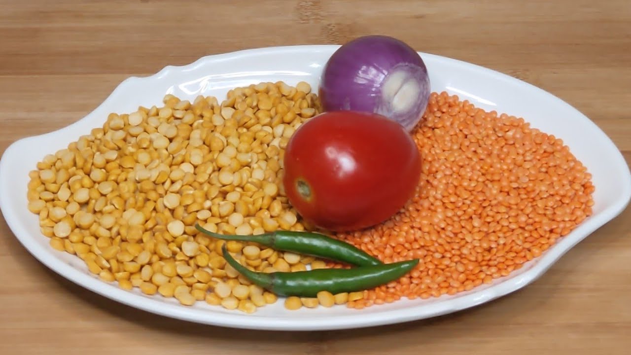 Chana Dal Leh Masoor Dal Kanpawlh/ Chana Masoor Dal Recipe/Mizo Eisiam ...