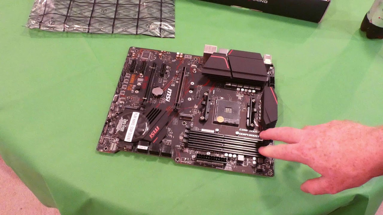 MSI X570 GAMING PLUS unboxing and overview for AMD 3000 series CPU's ...