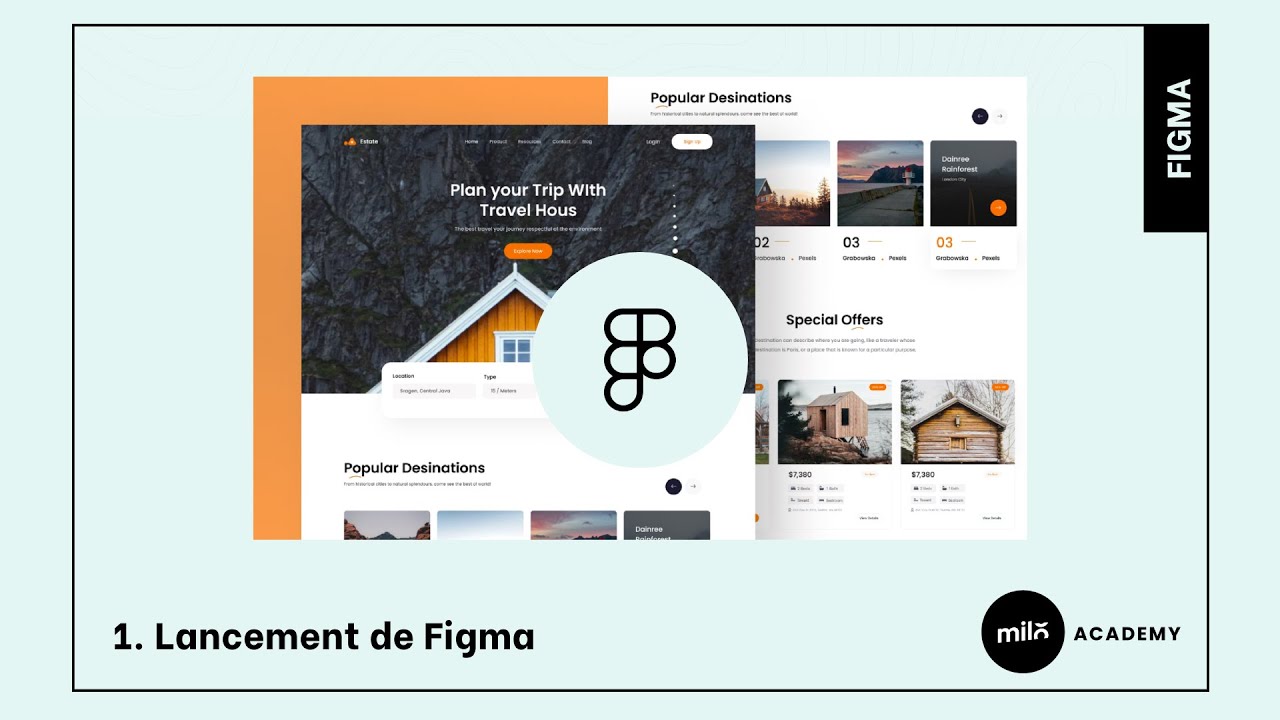 Lancement de Figma (Formation "Les bases du webdesign - Tutoriel Figma ...