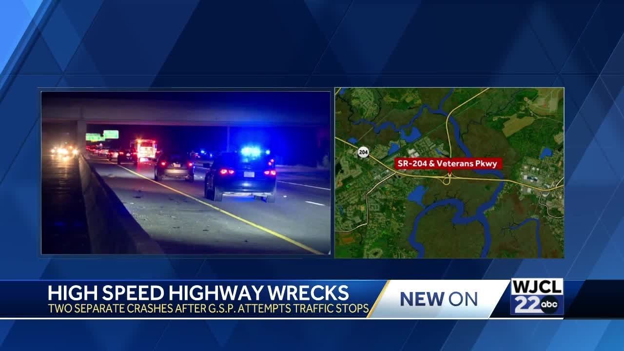 Georgia State Patrol investigating two high speed chases in Savannah ...