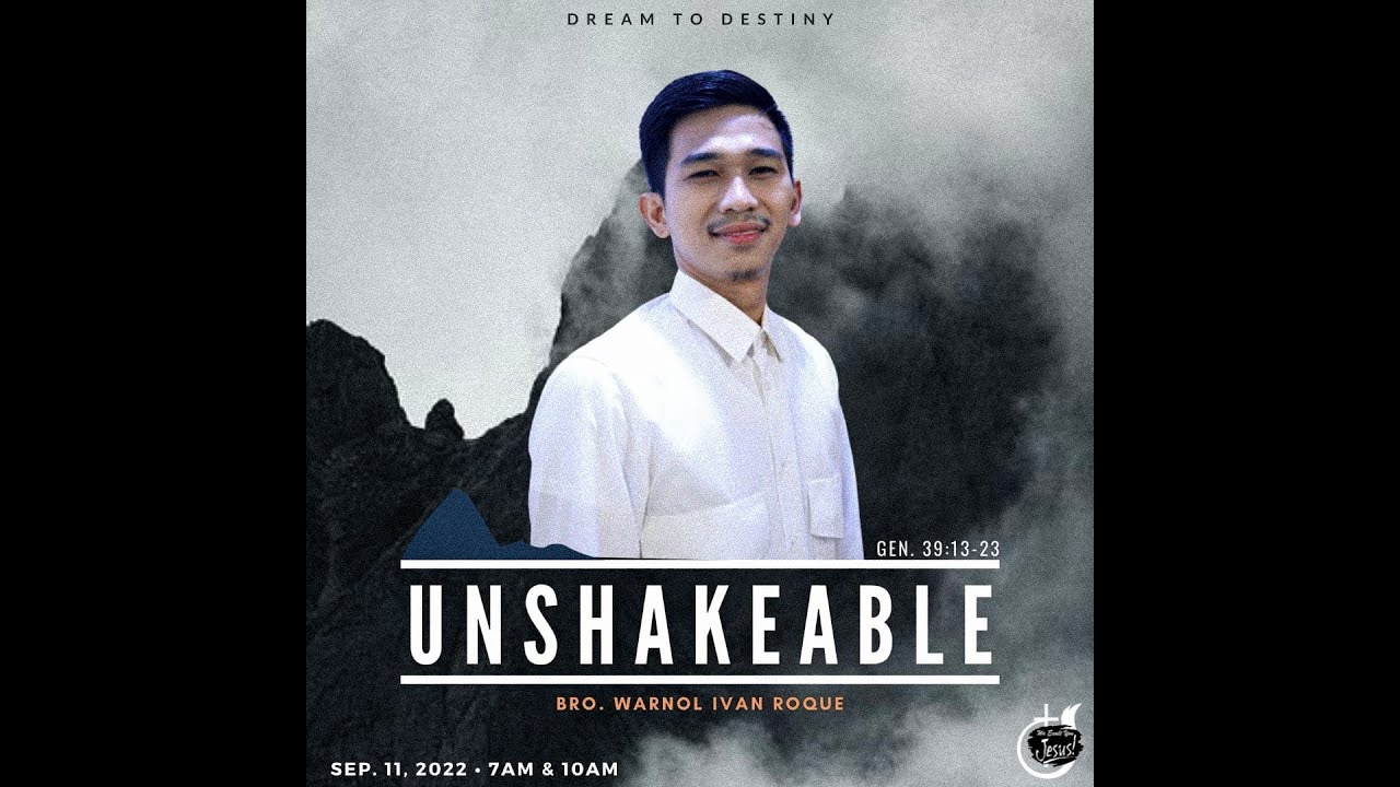 Unshakeable - The Prison Test - Bro. Warnol Ivan Roque - YouTube