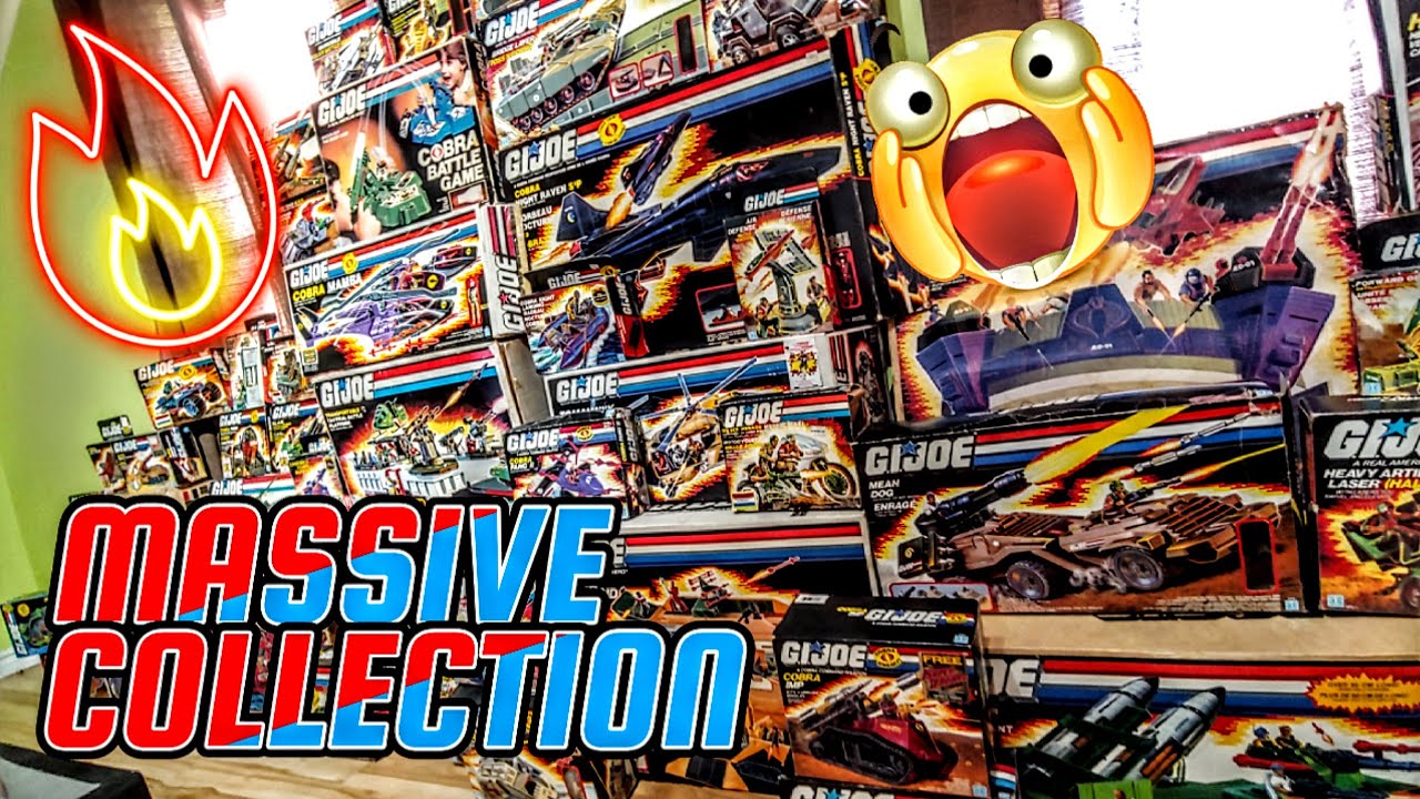 G.I. Joe Collection - vehicles and playsets - Vintage - YouTube