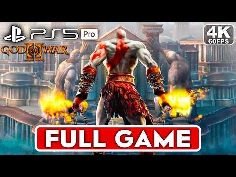 GOD OF WAR 2 Gameplay Walkthrough FULL GAME [4K 60FPS PS5 PRO] - No Commentary