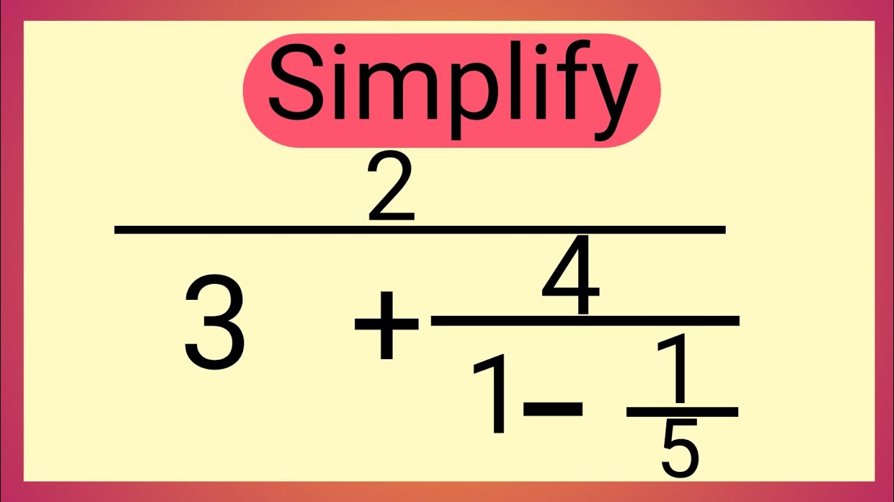 Easy Simplification of Math Question | Easy Math Question - YouTube