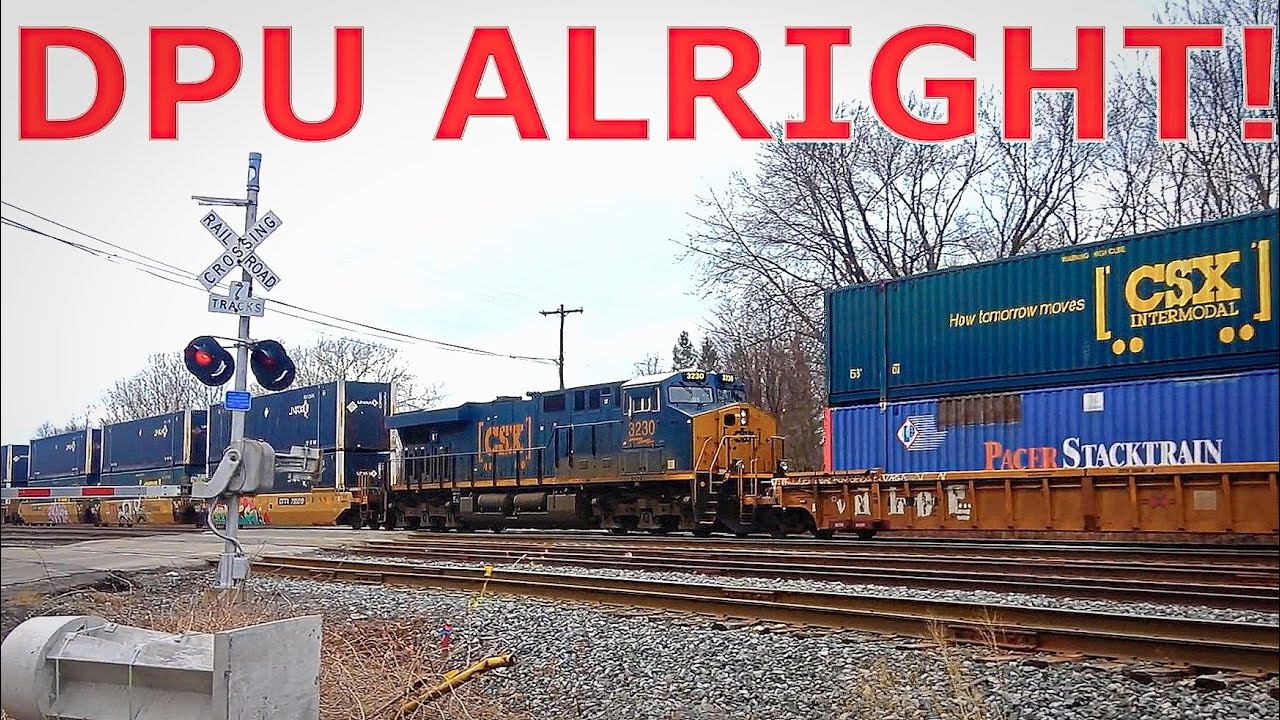 Something Was Hiding Behind a Big Freight Train - YouTube