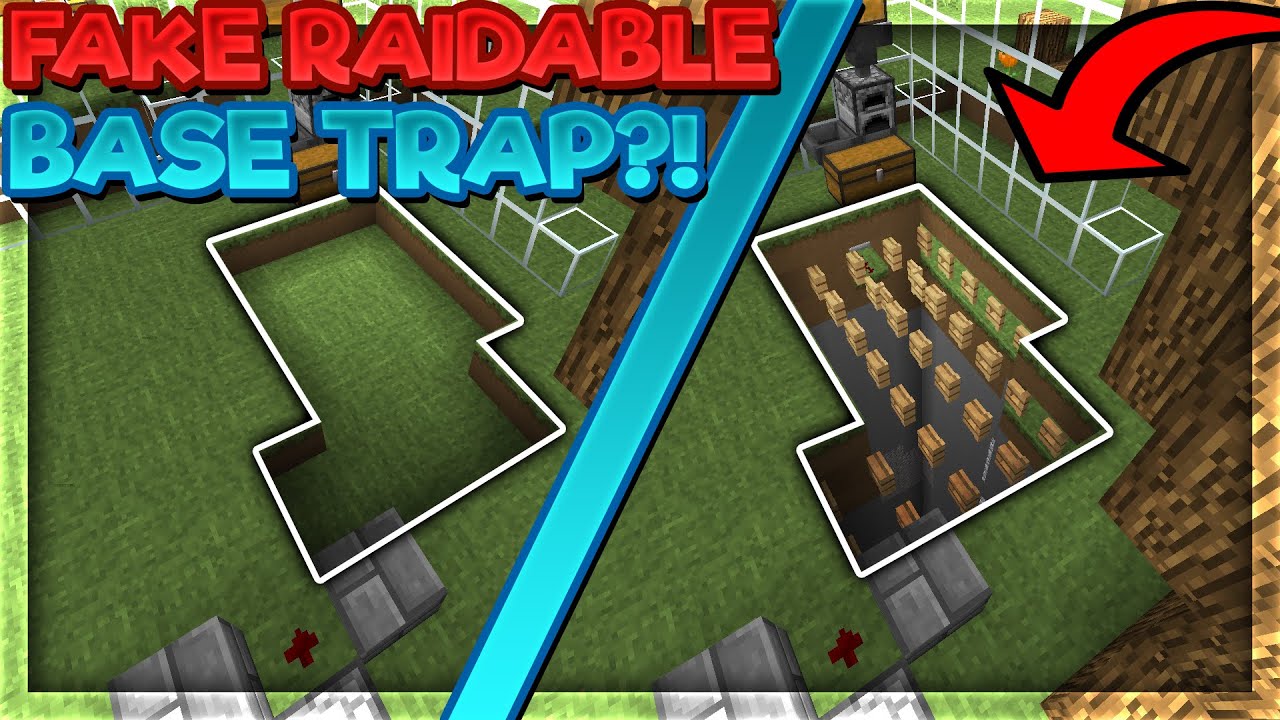FAKE RAIDABLE BASE TRAP *SOTW* - Minecraft HCF - YouTube