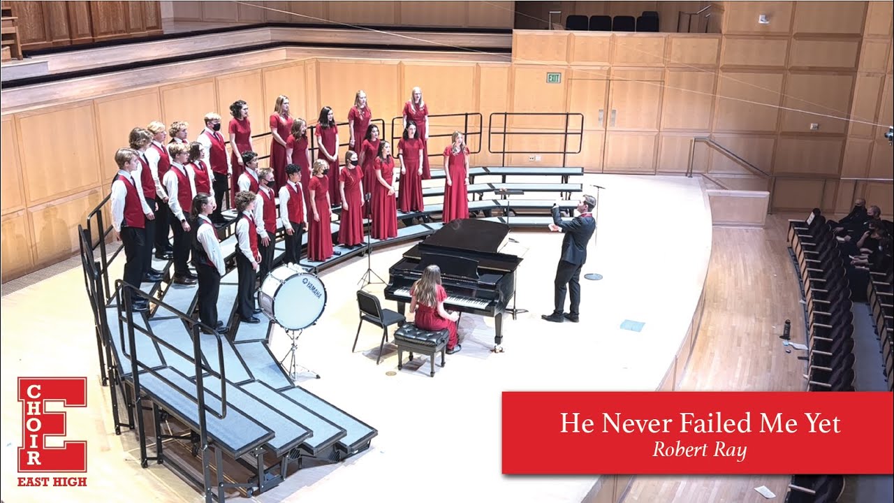 He Never Failed Me Yet- Robert Ray - YouTube