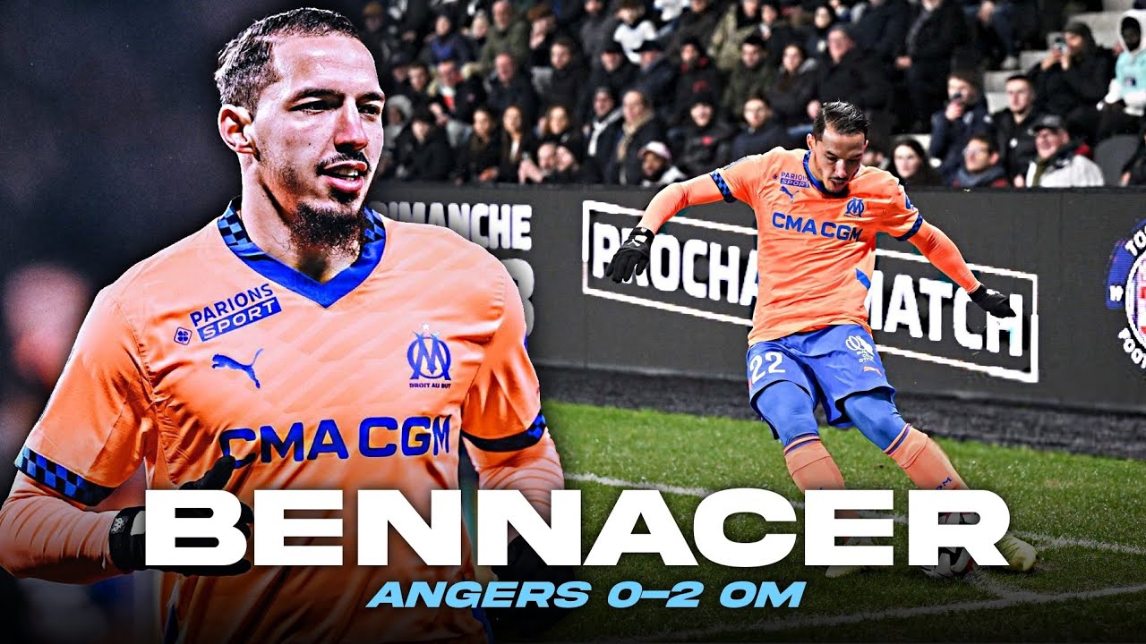 𝗙𝗢𝗖𝗨𝗦 sur la première d’Ismael BENNACER 🇩🇿 avec l’OM contre Angers 👀 ...