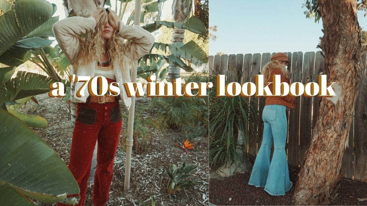 a '70s winter lookbook - YouTube